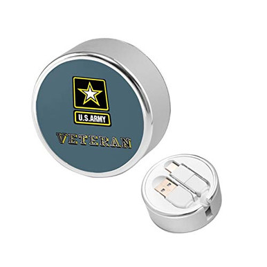 Army Veteran Office Circular Multi Functional Two in One Data Line USB ...