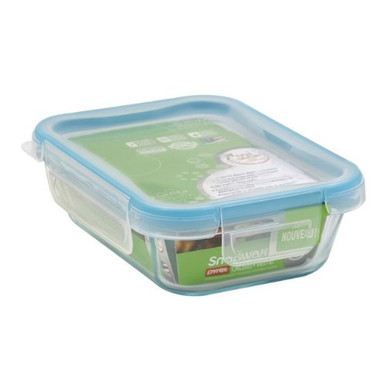 Snapware 1112403 6 Cup Glass Rectangle With Plastic Lid ...