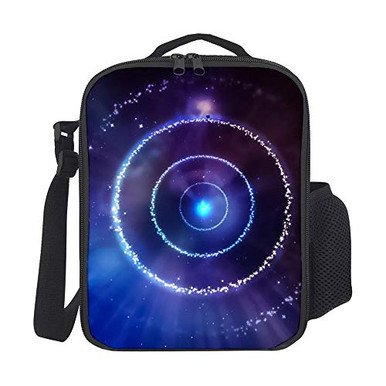 SARA NELL Kids Lunch Backpack Lunch Box Insulated Universe Purple ...