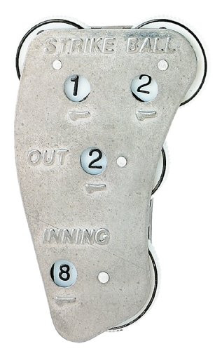 Markwort Stainless Steel 4-Dial Raised Letter Umpire Indicator ...