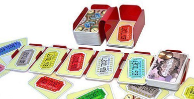 The Big Ticket Card Holder Set for use with Large Format Ticket to Ride ...