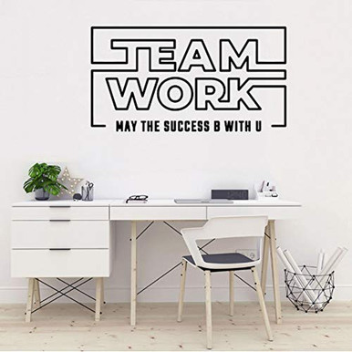Vinyl Wall Decal Success Teamwork Words Job Work Office Stickers Mural ...