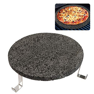 CHARAPID Lava Cooking Stone Set Heat Deflector for Kamado Grilling ...