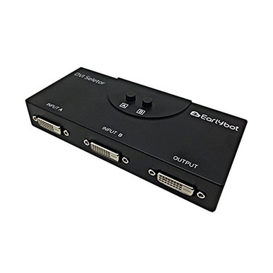 DVI selector switch 2Port Manual Switcher Selector Switch Box 1920X1080 ...