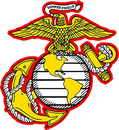 Project Thin Line USMC U.S. Marine Corps Semper Fi Fideli Car Military ...