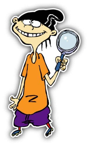 Ed EDD n Eddy Ed Head Cartoon - Sticker Graphic - Auto Wall Laptop Cell ...