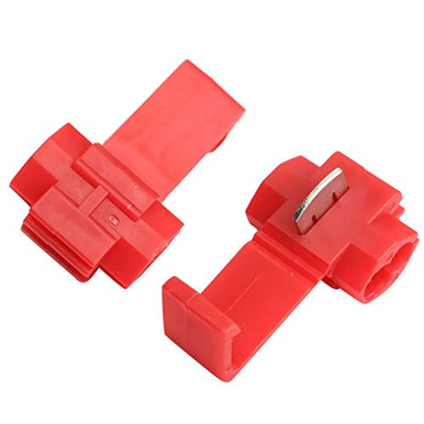 10 Quick Connector Wire connectors T-Shaped Electrical Terminal ...