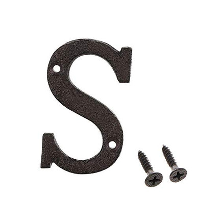 Iron House Numbers and Letters Vintage Cast Iron Home Address Number ...