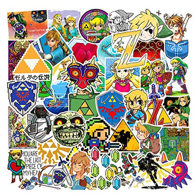 Stickers for The Legend of Zelda-47 Pcs-Cute Anime Laptop Stickers for ...