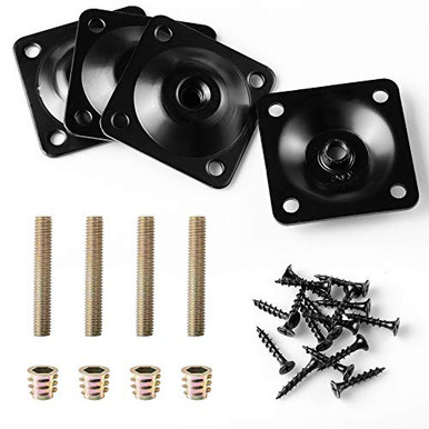 Leg Mounting Plates OSGP 5 16inch Furniture Leg Attachment T-Plates ...