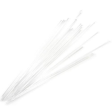 Clear Stringer Sample S-1101-BE Bullseye Glass Stringer Sample Size ...