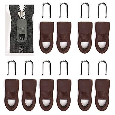 GDSAFS 10pc Replacement Zipper Puller Zipper Tags Zip Fixer with Anti ...