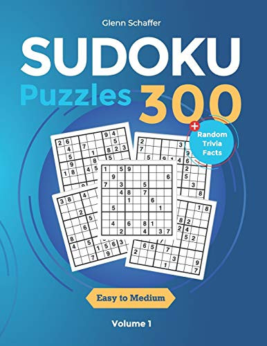 Sudoku 300 Plus Puzzles - Easy to Medium Great Collection of Sudoku ...