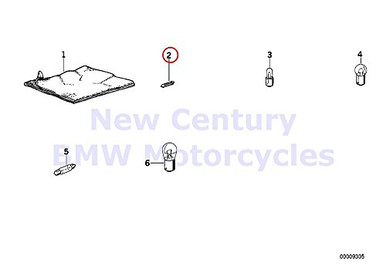 BMW Genuine Motorcycle Fuse 8A R80G S R80ST R65 R80 R80RT R100 7T R100 ...