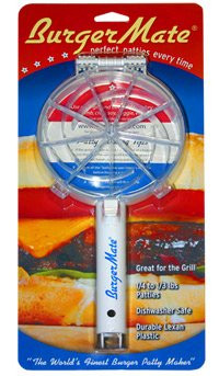 The Burger Mate Non-Stick Burger Press Hamburger Patty Maker For BBQ ...