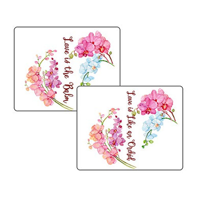 30 Orchid Wedding Lip Balm Labels Love is Like is Orchid Wedding Party ...
