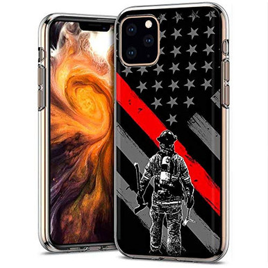 NakedShield Clear Flex Gel Compatible for Apple iPhone 11 Pro Max Fire ...
