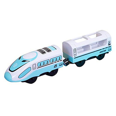 N Y Toy Train Set Battery Operated Electric Train Set Magnetic Rail Toy ...