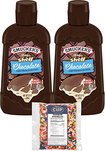 Smucker_s Magic Shell Ice Cream Topping Chocolate Flavor 7.25 oz ...