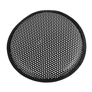 uxcell Car Black 10 Inch Round Metal Mesh Speaker Sub Box Subwoofer ...