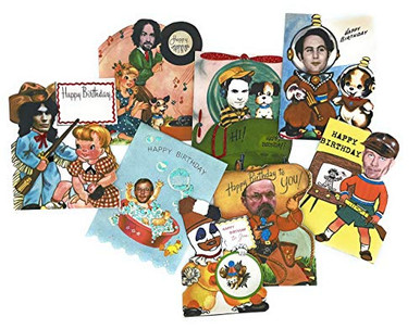 Vintage Serial Killer True Crime Birthday Card. Set of 8 with Envelopes ...