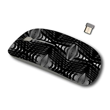 2.4G Wireless Mouse for Laptop Ergonomic Computer Mouse with USB ...