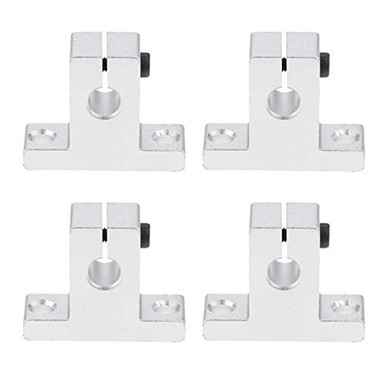 4PCS SK20 Aluminum Linear Motion Rail Guide Support for Diameter 20mm ...