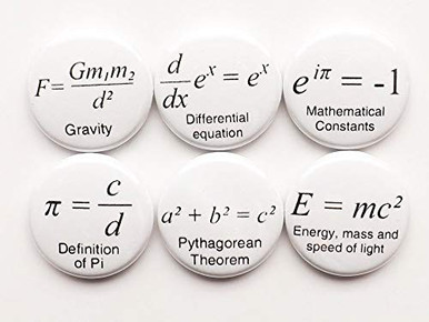 Math 1 inch Refrigerator Fridge Magnets Teacher Gift Home Decor ...