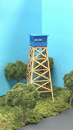 Train Time Laser N Scale Laser Cut Forest Fire Lookout Tower Kit ...