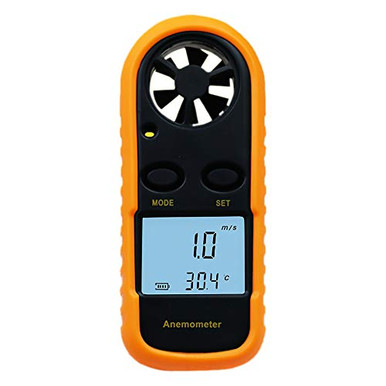 Digital Anemometer Lcd Mini Anemometer Meter 0-30m s Air Velocity ...