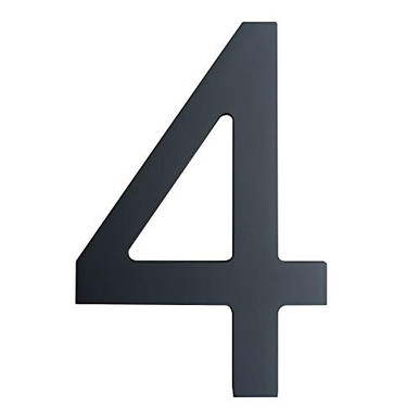 6 Inch House Numbers- Modern Floating Stainless Steel Home Address ...