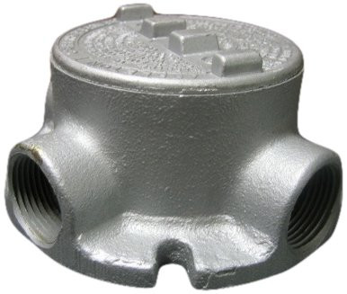 Appleton GRFC100-A Flanged Conduit Outlet Box with Cover, Hazardous ...