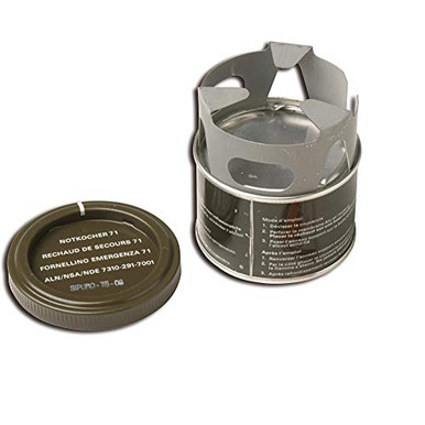 M MCGUIRE GEAR Camping and Backpacking Compact Swiss Army Stove with ...