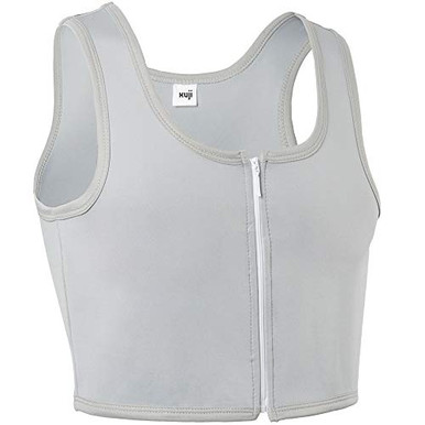 XUJI Women FTM Transgender Tomboy Trans Gc2b Chest Binder Tank Top -GR ...