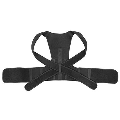 Back Support Strap Correct Posture Strap Adjustable Neoprene Waist Back ...