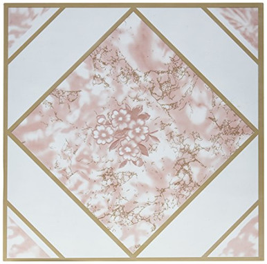 Home Dynamix 1007 Dynamix Vinyl Tile 12 by 12-Inch Pink Box of 20 ...
