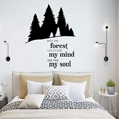 Outdoors Vinyl Wall Decal - John Muir Nature Quote Lettering Sticker ...