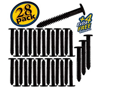 Window Shutters Panel Peg Lok Pin Screws Spikes 3 inch 32 Pack ...