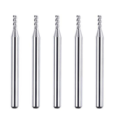 SpeTool 1 8 End Mills for Aluminum 1 16 Cutting Diameter 3 Flutes CNC ...