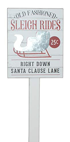Connie N Randy Old Fashioned Sleigh Rides Wooden Garden Stake ...