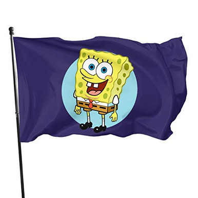 N D Spongebob Flag 3x5 Foot Durable and Fade Resistant Perfect for ...
