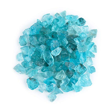 100 carats Natural Raw Sky Blue Apatite Stone Rough Crystals for ...