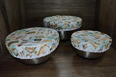Reusable Bowl Covers Set of 3 Small Medium and Large Sustainable and ...