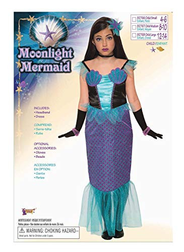 Forum Novelties Child_s Moonlight Mermaid Costume Dress As Shown Medium ...