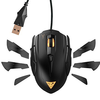 GAMDIAS Hades GMS7011 Laser FPS Gaming Mouse 3 Set Ambidextrous ...
