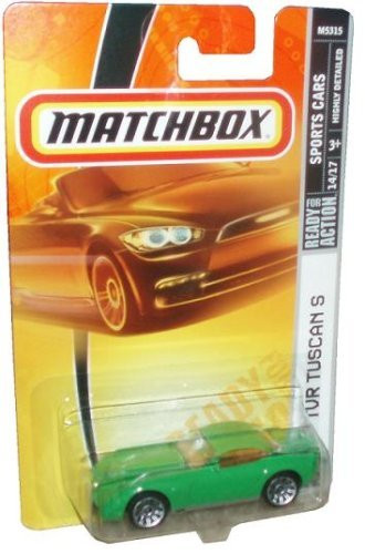 Matchbox Sports Cars TVR TUSCAN S green die-cast 1 64 scale ...