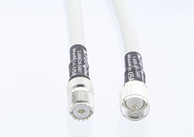 MPD Digital MPD400 White SO-239 Female to PL-259 Male Connector All ...