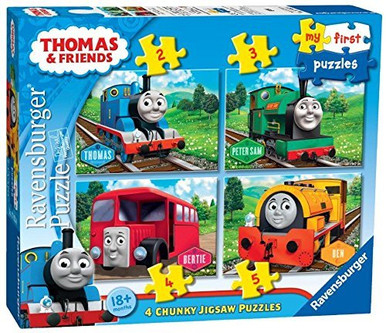 Thomas and Friends Thomas the Train 4 in a Box Puzzles 18+ Months ...
