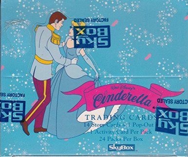 Cinderella Collectible Trading Cards - Factory Sealed Box of 24 Packs ...