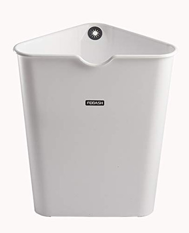 Happiness Decoration Plastic Triangle Garbage Can Without Lid Home ...